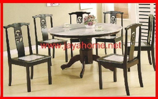 Kopitiam Table / Marble Table / Kopitiam Chair / Marble Dining Table ...